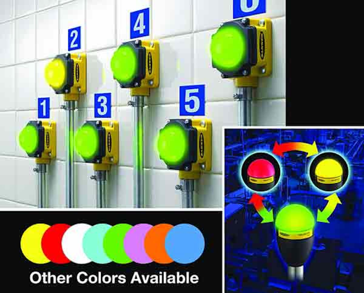 Easy-mount Indicator Lights | Automation World