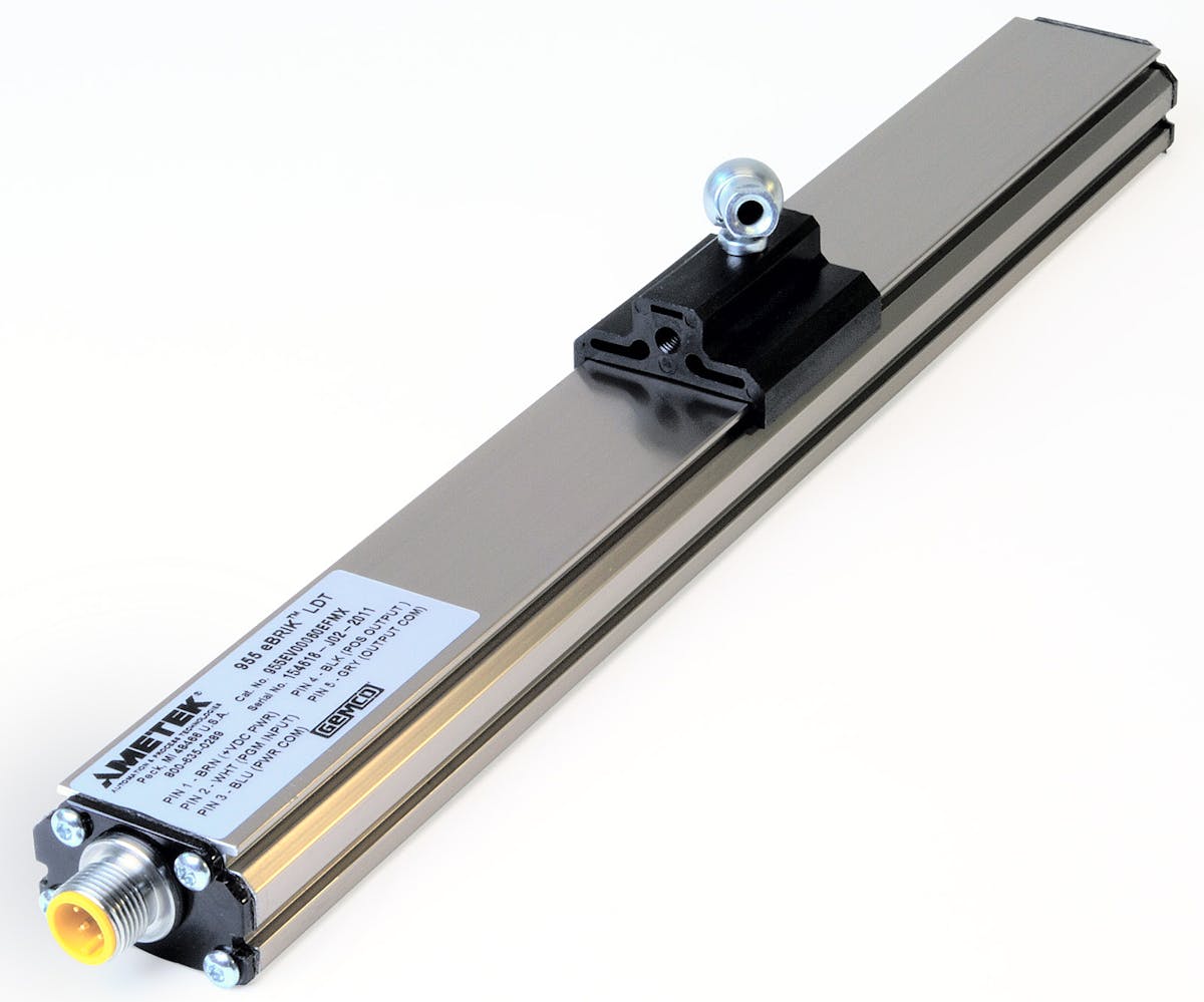 Non-Contact Linear Displacement Transducer | Automation World