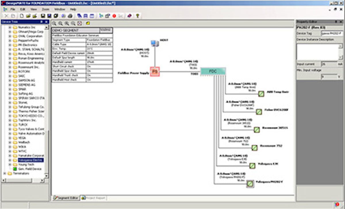 Fieldbus Foundation: Segment Design Tool For Foundation Fieldbus ...