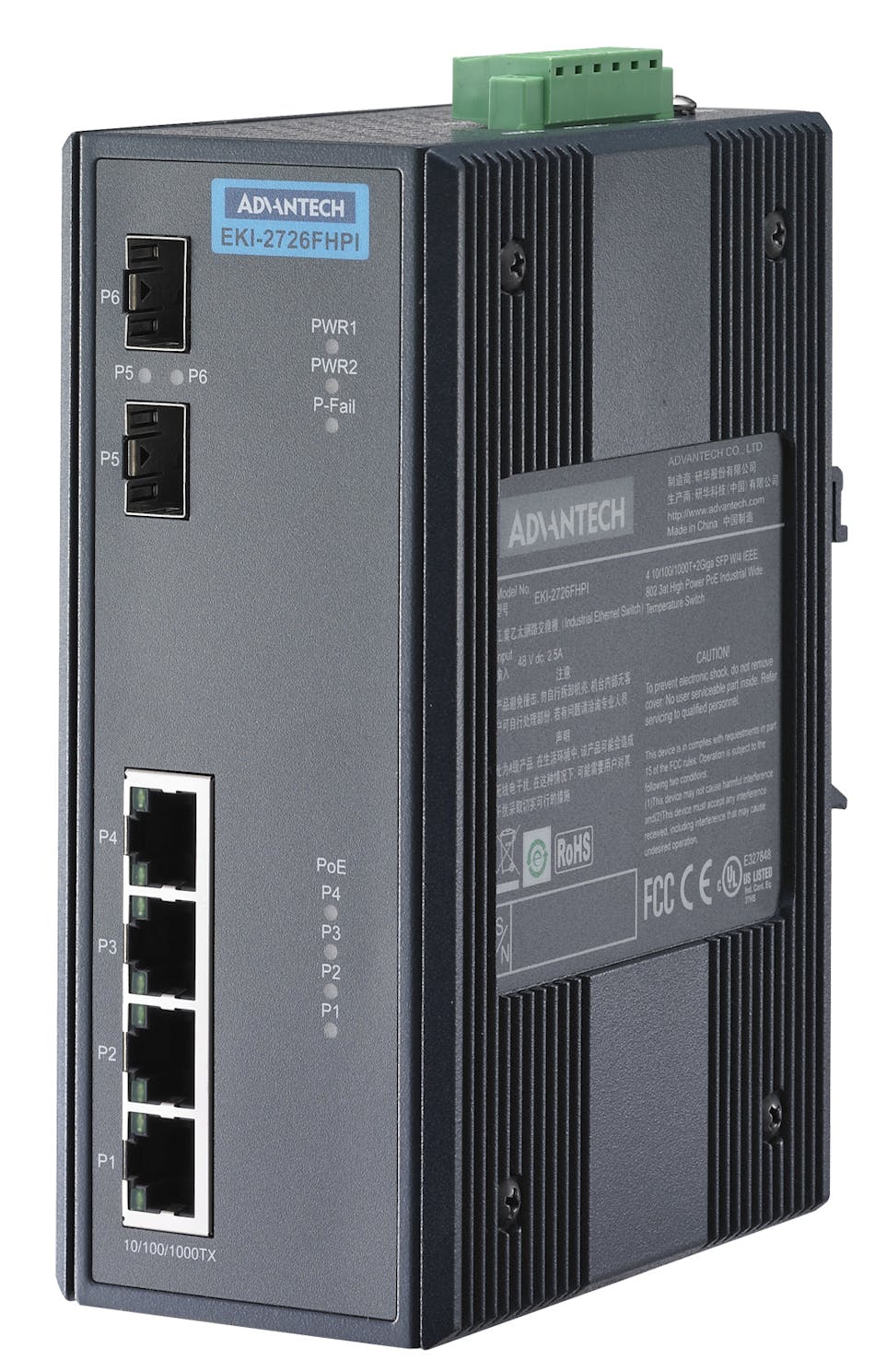 Advantech Corporation: High-Power Ethernet Switch | Automation World