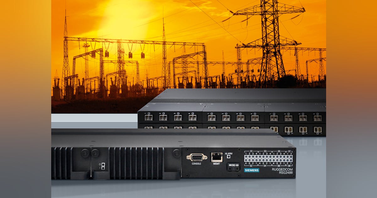 Siemens RuggedCom Releases First Product | Automation World Siemens RuggedCom Releases First Product | Automation World