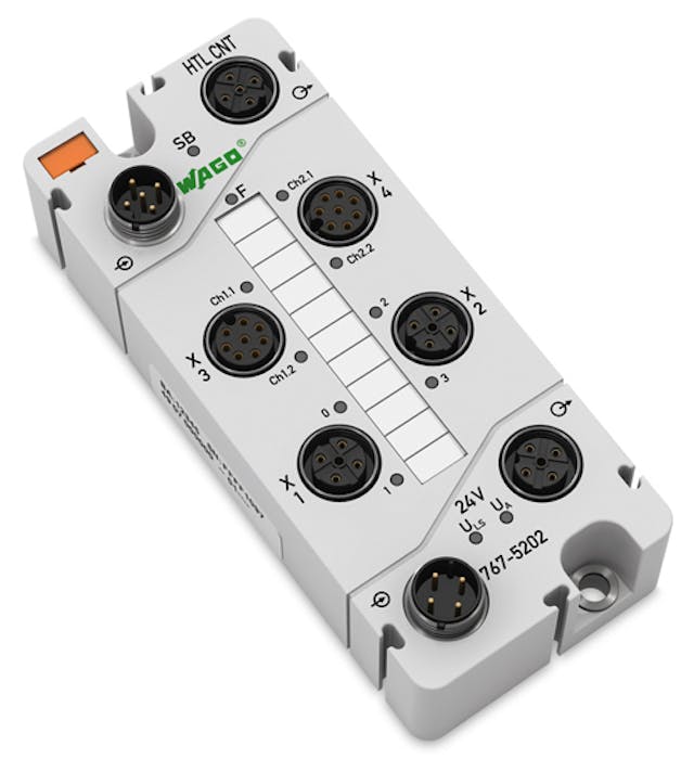 Wago: IP67 Incremental Encoder Input Module | Automation World