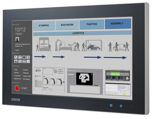 Advantech Introduces 18.5” IP65 Waterproof Panel Computer with M12 Connectors | Automation World