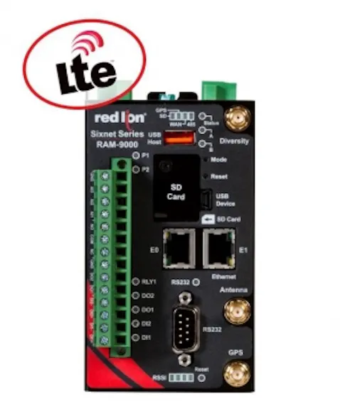 Red Lion Announces New RAM 9000 Industrial Cellular RTUs | Automation World
