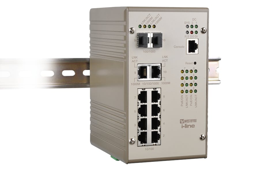 Westermo: Layer 2 Industrial Managed Gigabit Ethernet Switch With Power ...