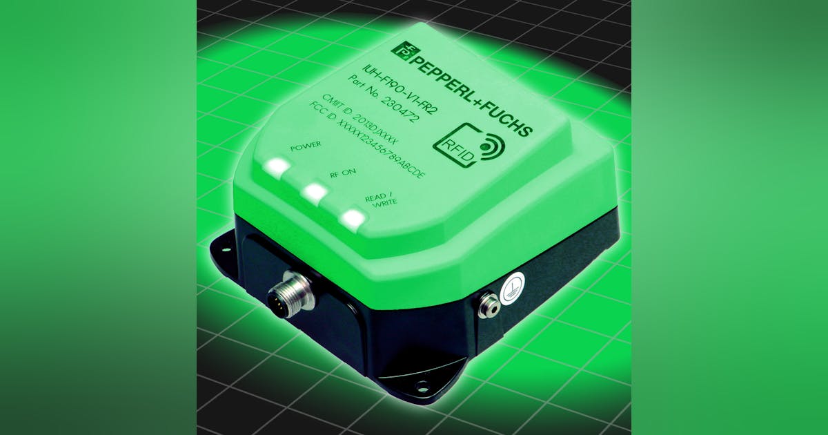 Increase Productivity And Process Reliability With New Uhf Rfid Reader