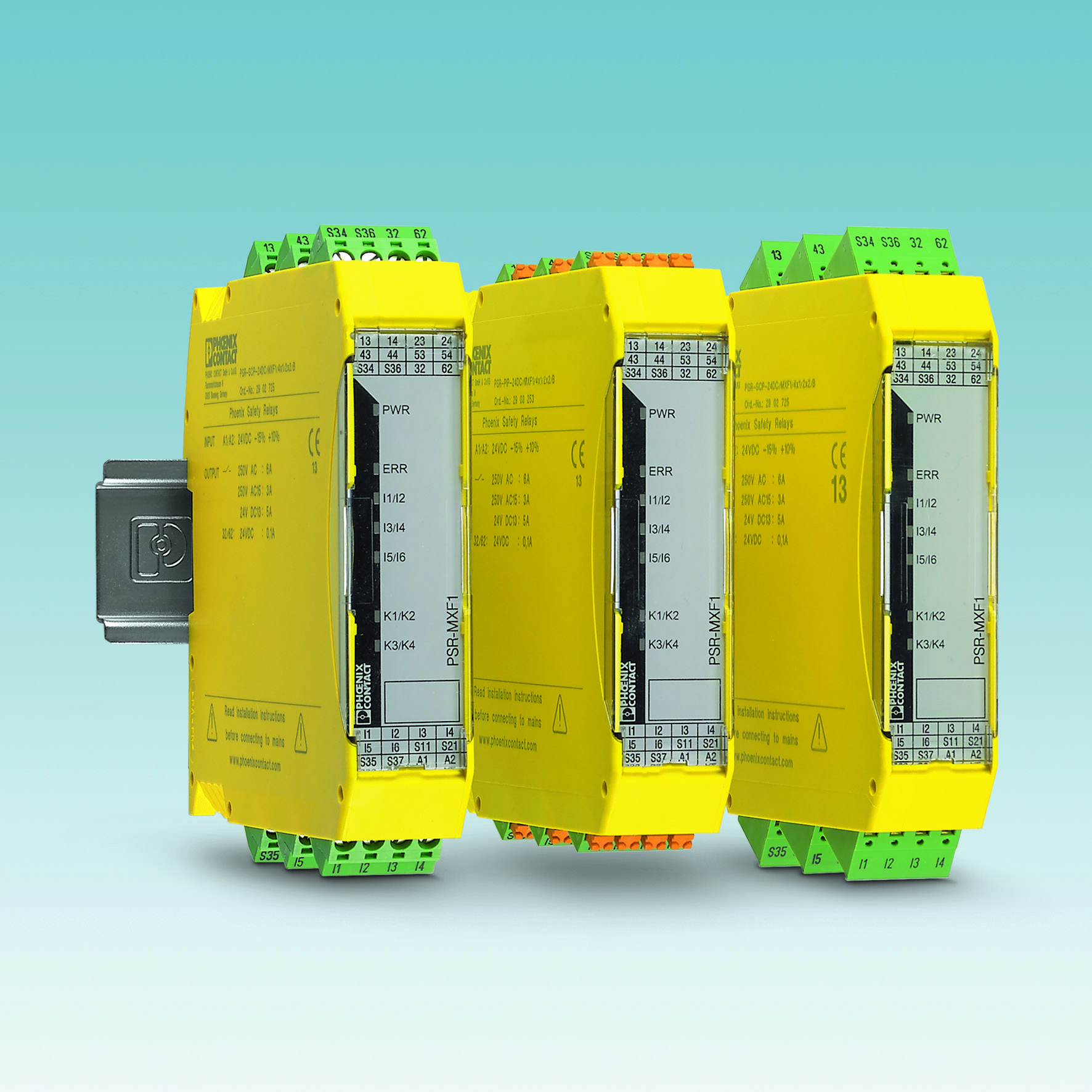 Multifunctional relay can implement up to three safety functions in one ...