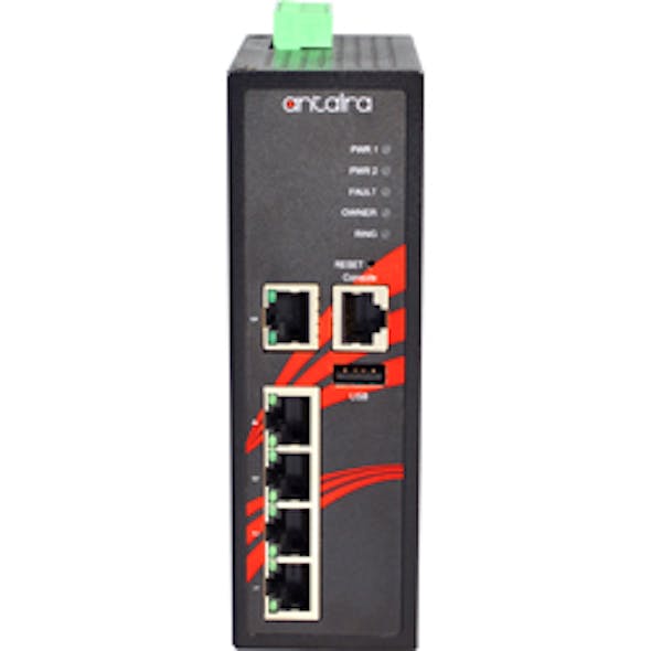 Antaira Technologies Introduces New 5-Port Non-PoE Managed Switch ...