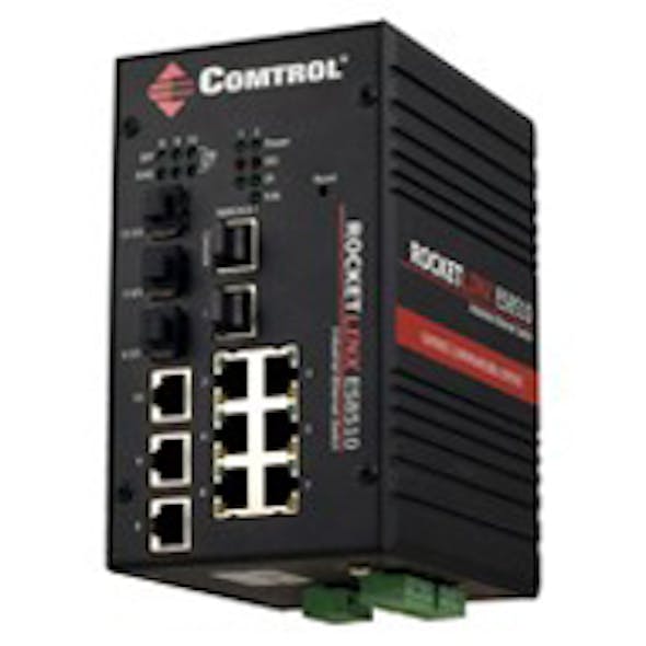 Comtrol Product Spotlight: Rocketlinx ES8510-XT | Automation World