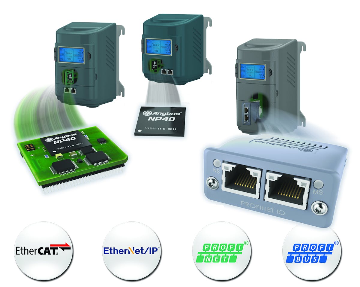 Handle Drives or Motion Profiles for Any Network with Anybus CompactCom ...