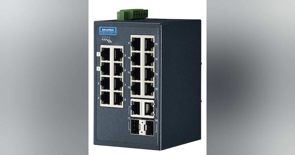 Advantech Launches EtherNet/IP and PROFINET Compatible Switches ... Advantech Launches EtherNet/IP and PROFINET Compatible Switches ...