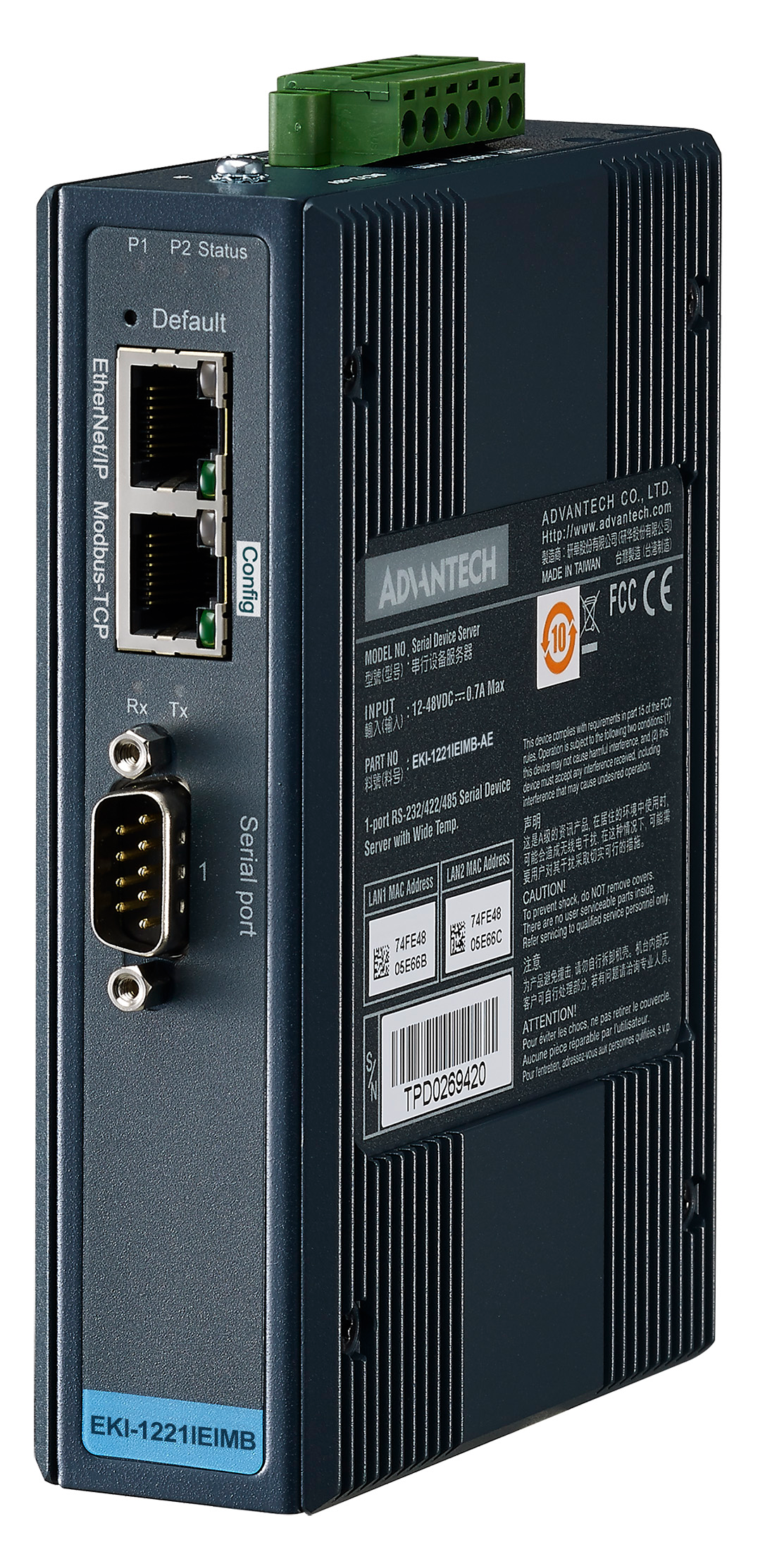 Gateways Convert Protocols from Modbus TCP to Ethernet/IP and to ...