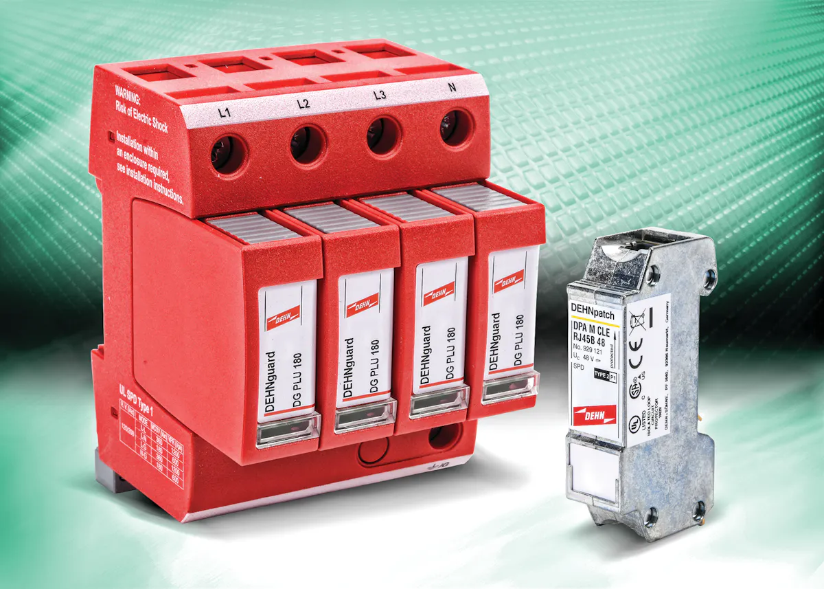 DEHN Surge Protection Devices from AutomationDirect | Automation World