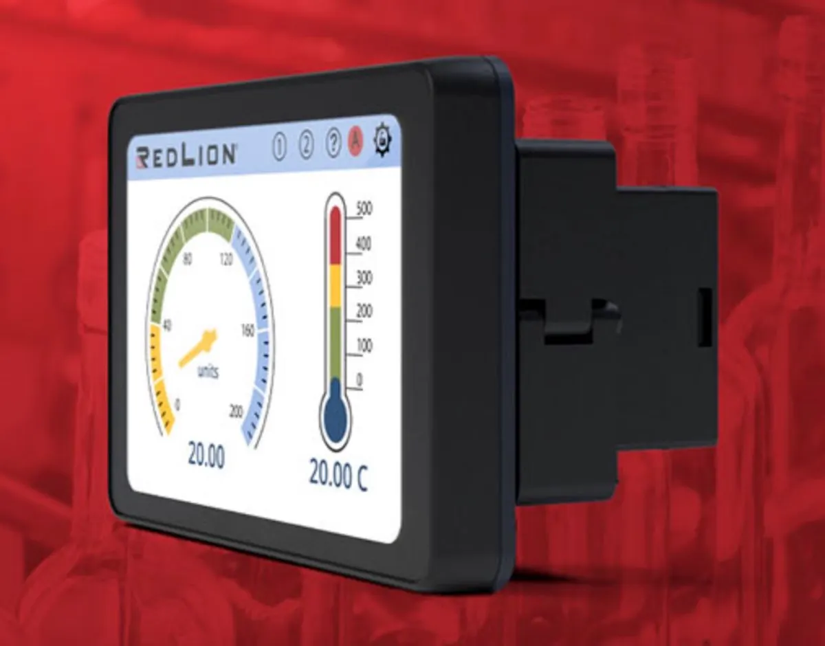 New Connected Panel Meter from Red Lion Available Through Allied ...