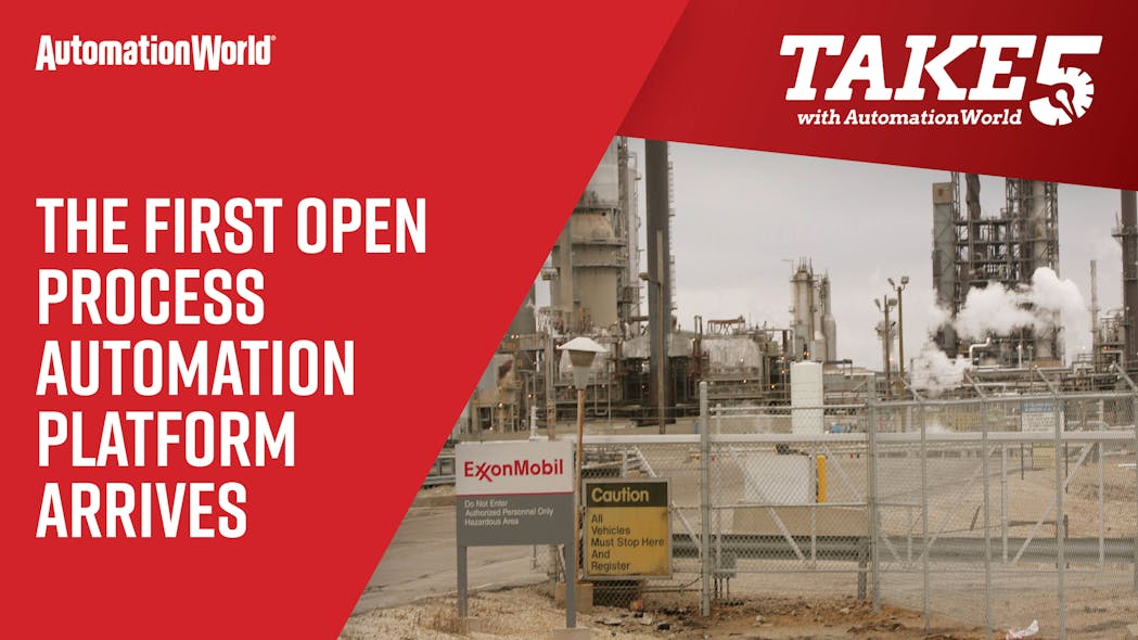 Former ExxonMobil Engineer Builds First Open Process Automation Platform — Take Five With ...