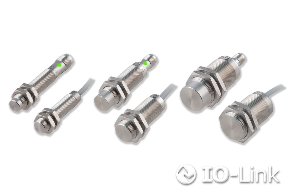 Rugged Full-Metal Inductive Proximity Sensors with IO-Link Communications | Automation World