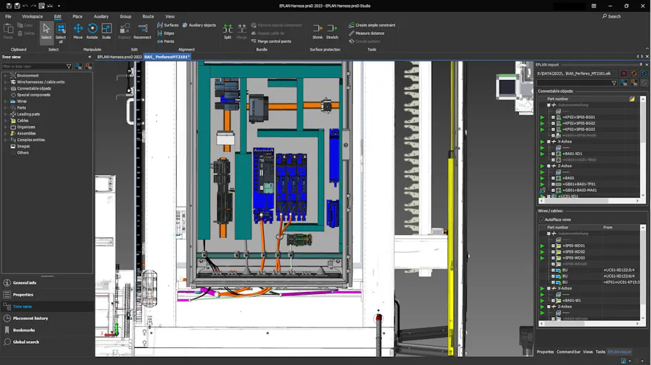 Using Digital Twins for Machine Cabling | Automation World