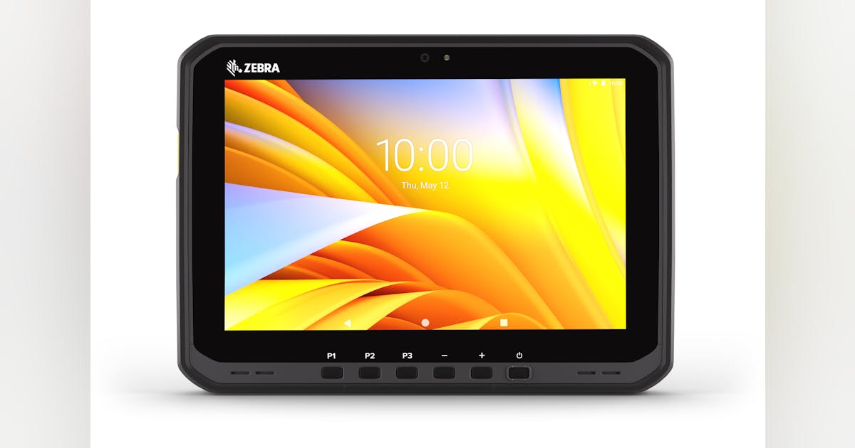 Zebra Et6x Rugged Android Tablets Automation World