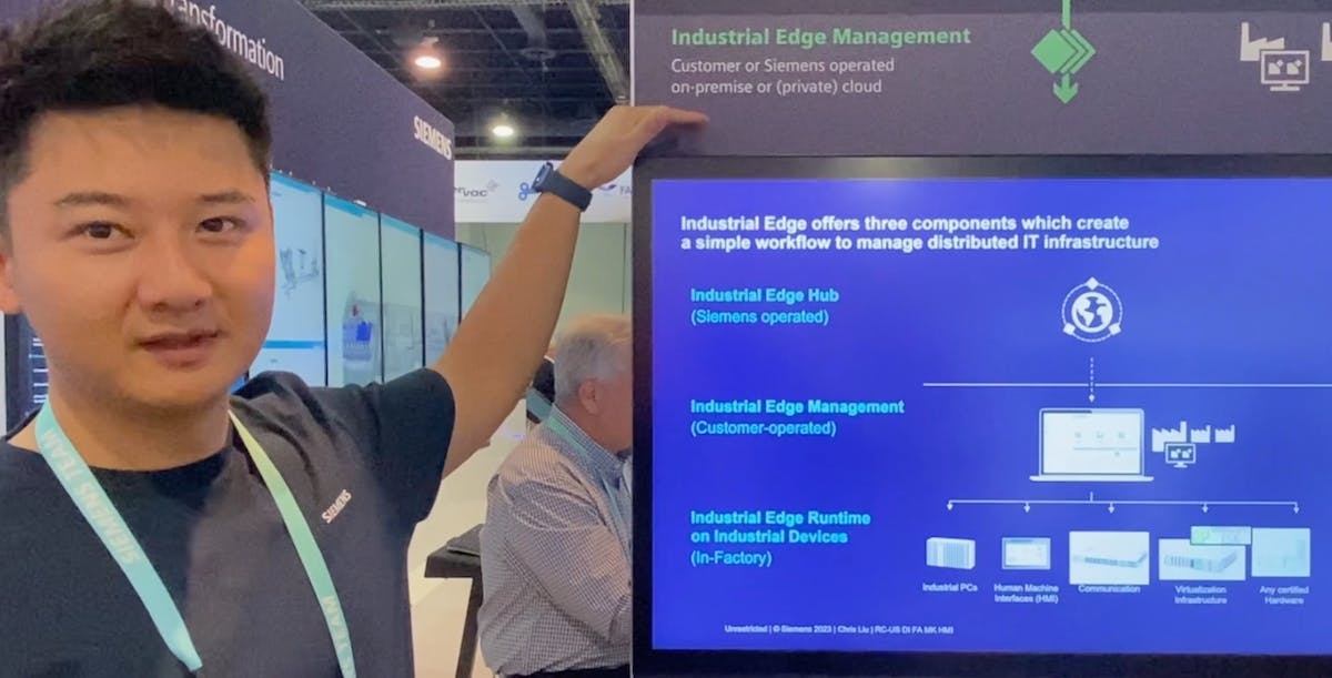 Siemens Showcases its Industrial Edge Platform | Automation World
