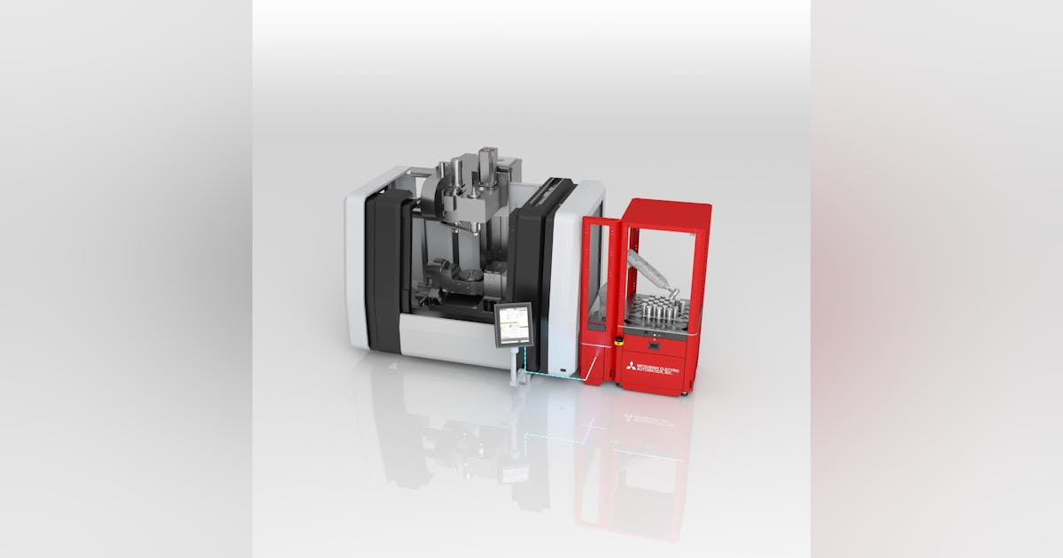 Mitsubishi Robotic Machine Tending | Automation World Mitsubishi Robotic Machine Tending | Automation World