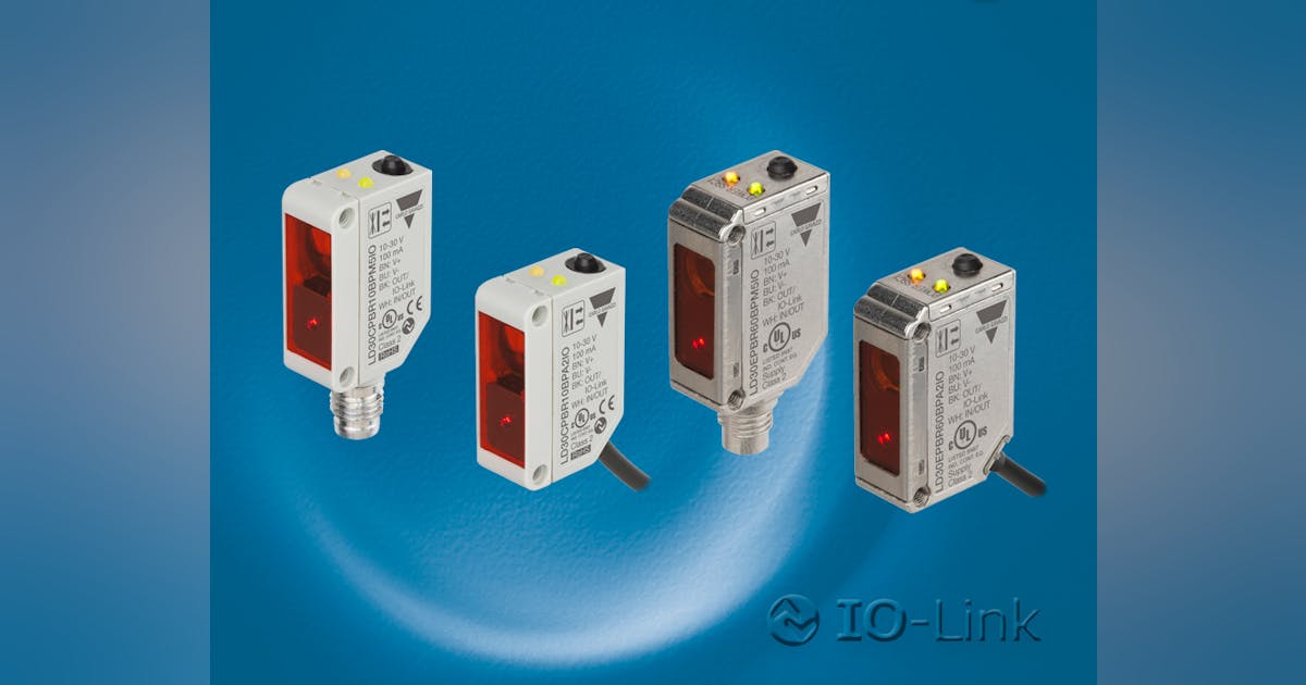 Smart IO-Link Photoelectric Laser Sensors for Challenging Applications ... Smart IO-Link Photoelectric Laser Sensors for Challenging Applications ...