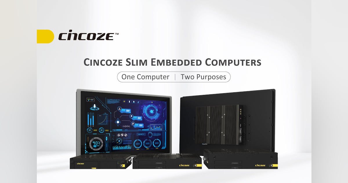 Cincoze Slim Embedded Computers—Demonstrating the Power of One Computer ... Cincoze Slim Embedded Computers—Demonstrating the Power of One Computer ...