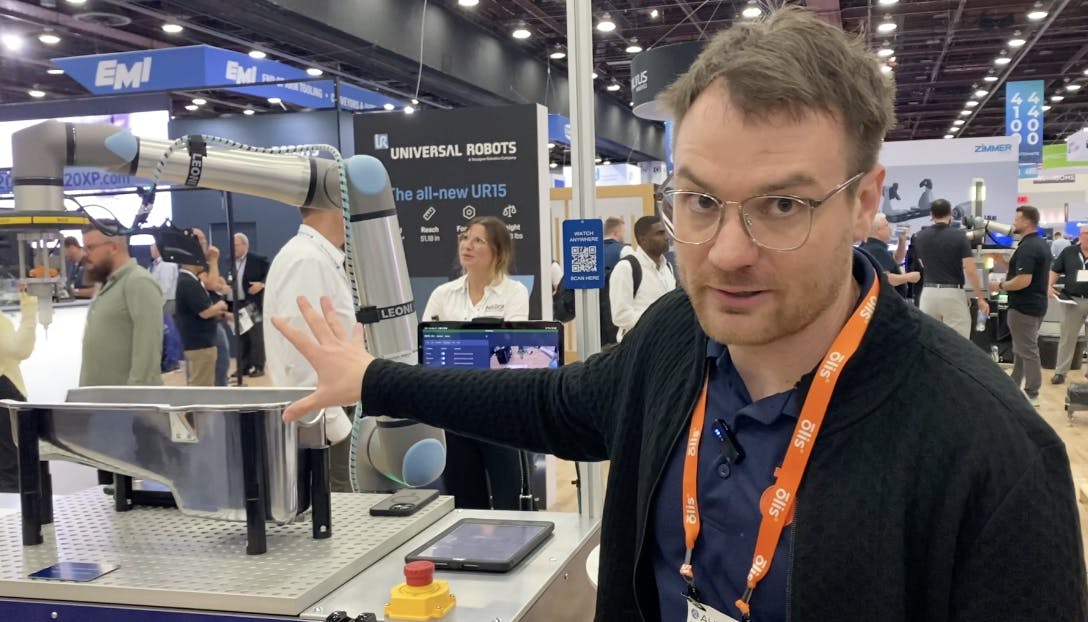 Remote Robot Control and Live Monitoring with Olis App | Automation World